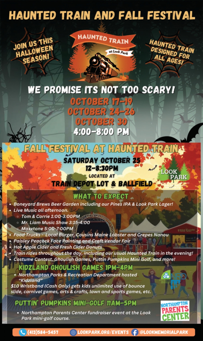 We Promise Its Not Too Scary!, Haunted Train and Fall Festival (October ...